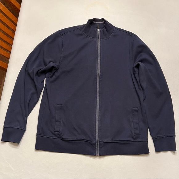 Structure | Jackets & Coats | Structure Blue Gray Mens Shirtjacket ...